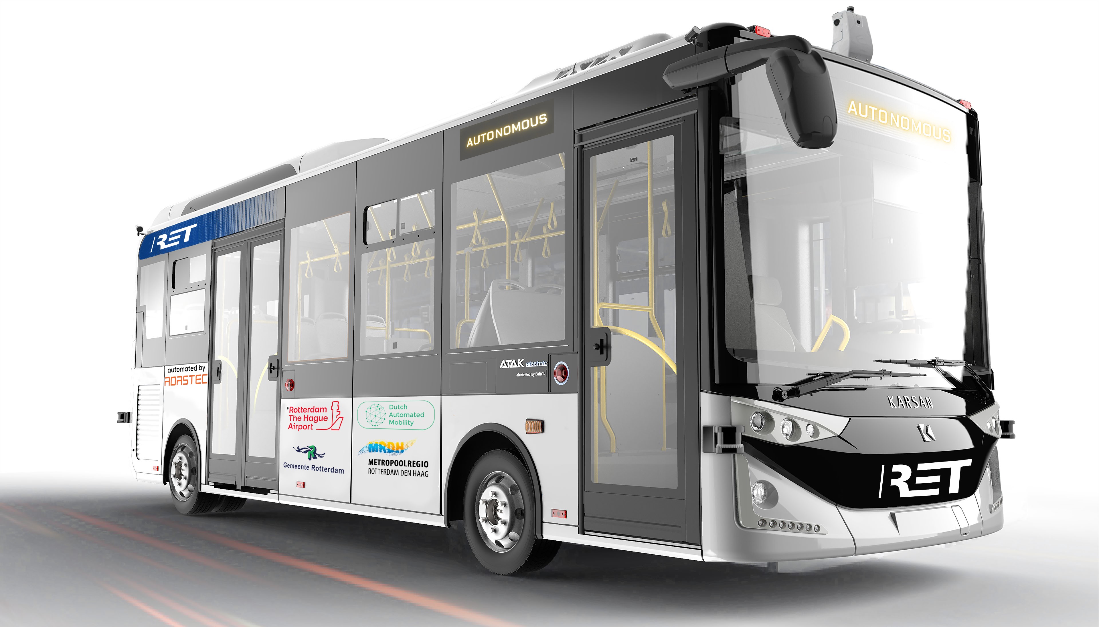 Voorbereidingen automatisch rijdende bus Meijersplein-Rotterdam The ...